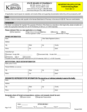 Fillable Online www.signnow.comfill-and-sign-pdf-form109679Kansas Board ...