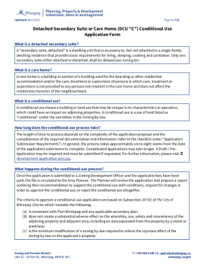 Fillable Online Detached Secondary Suite or Care Home (DCU "C ...