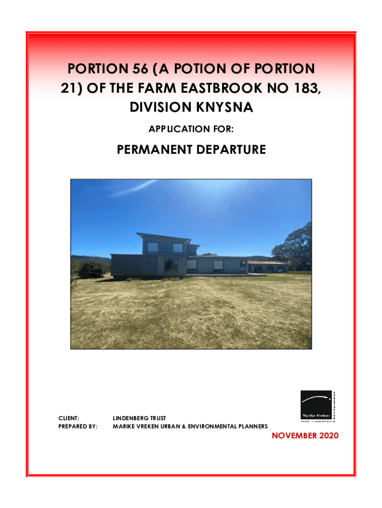 Fillable Online PORTION 56 (A POTION OF PORTION 21) OF THE FARM ... Fax ...