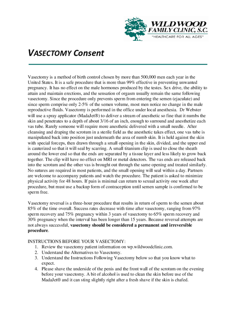 Fillable Online Vasectomy and the risk of prostate cancer: a meta ...