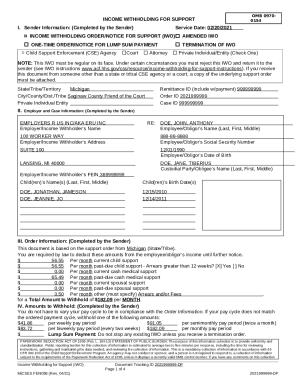 MICHIGAN CHILD SUPPORT PROGRAM EMPLOYER FREQUENTLY ASKED QUESTIONS ...