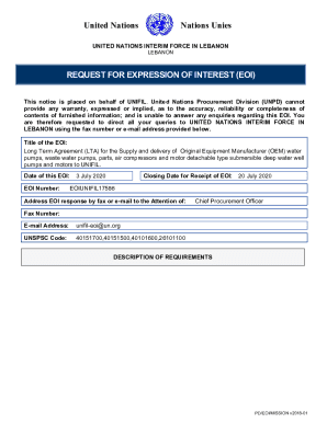Fillable Online Long Term Agreement (LTA) for the Supply and delivery ...