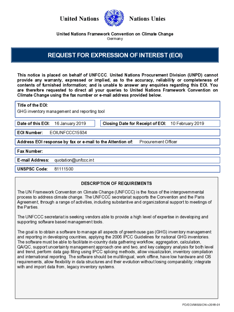 Fillable Online sdgs.un.orgstatementsunited-nations-frameworkUnited Nations Framework Convention ...