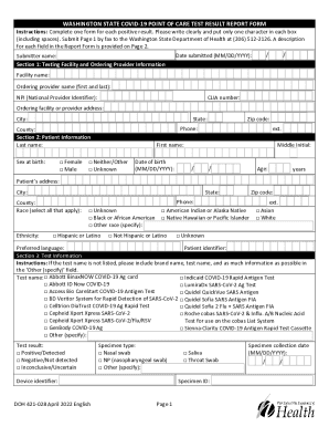 Fillable Online doh wa doh.wa.govsitesdefaultWashington State COVID-19 ...