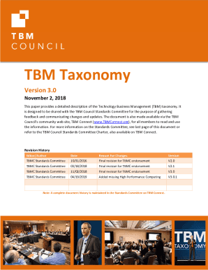 Fillable Online TBM Taxonomy - online donation form Fax Email Print ...