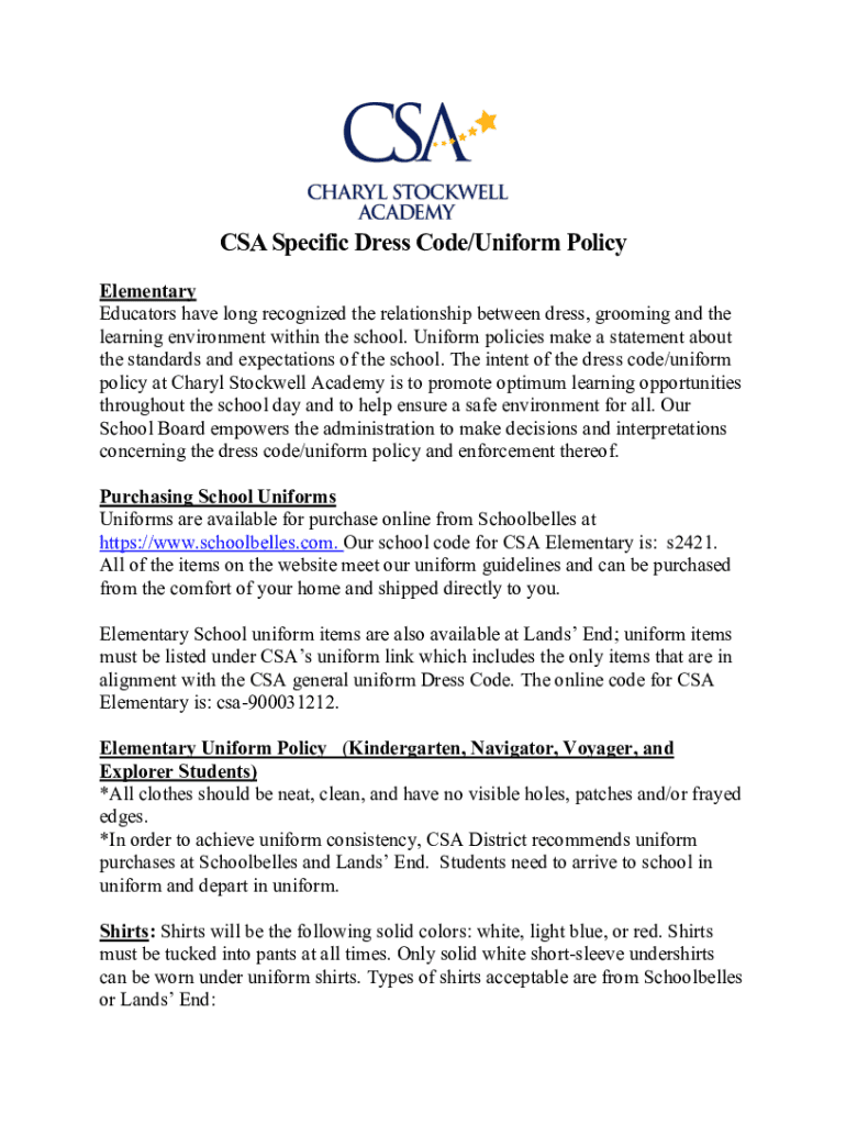 Fillable Online eric.ed.govERIC - ED471528 - School Dress Codes and ...