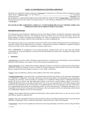 Fillable Online PLEASE READ THIS AGREEMENT CAREFULLY. IT SETS FORTH THE ... - Webflow Fax Email ...