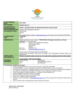 Fillable Online www.knysna.gov.za wp-content uploadsADVERTISEMENT ...