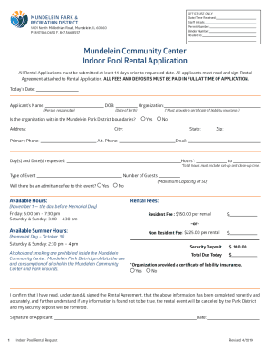 Fillable Online www.crpd.org wp-content uploadsApplication for Indoor ...