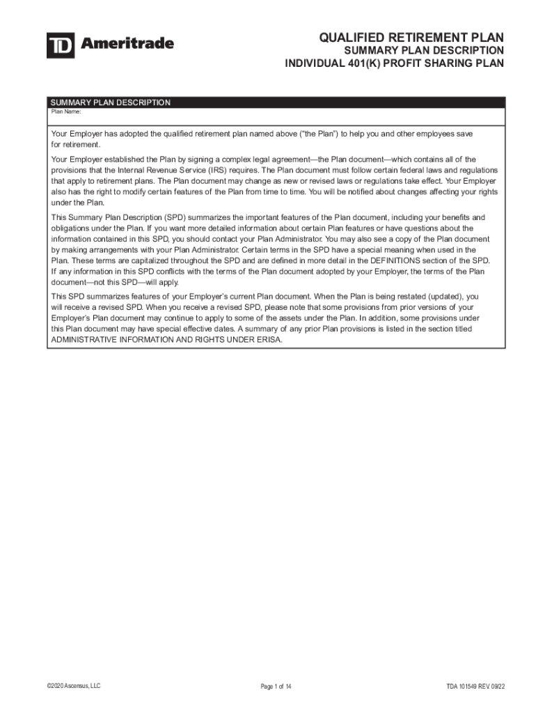 Fillable Online 401(k) Plan OverviewInternal Revenue Service - IRS tax ...