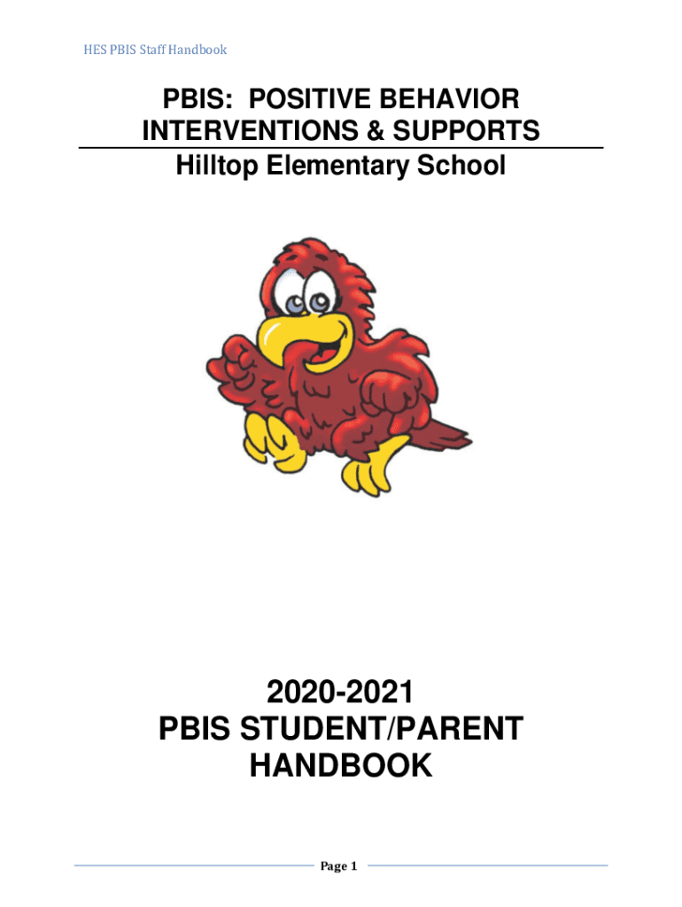 Fillable Online PBIS Staff Handbook Fax Email Print - pdfFiller