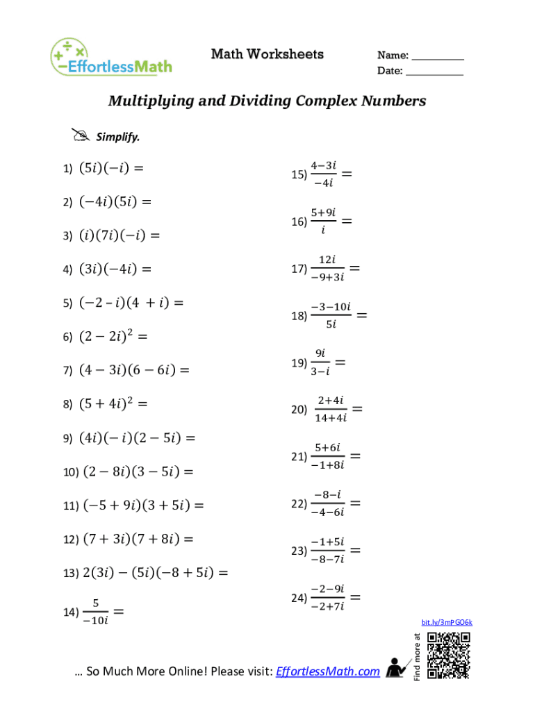 Fillable Online Www effortlessmathmath topicsmultiplyingHow To
