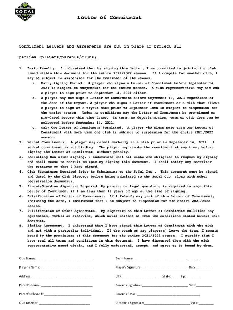 Fillable Online 9+ Contract Agreement Letter ExamplesPDF Fax Email ...