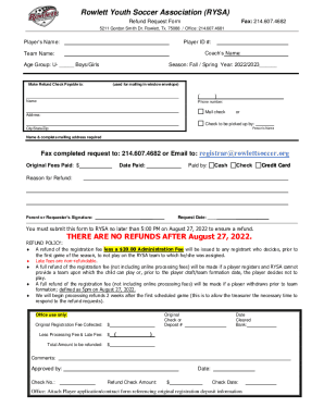 Fillable Online Referee Check Request form - Ngin Fax Email Print ...