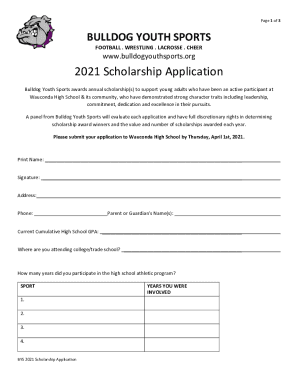 Fillable Online South Carolina State University Athletics - Official Athletics Website Fax Email ...