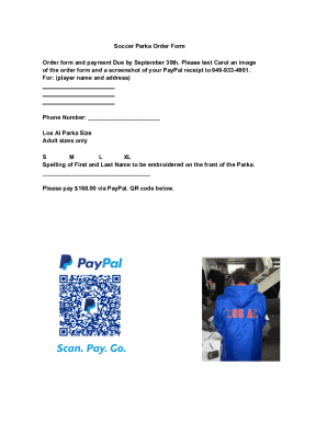 Fillable Online www.jotform.comsoccer-uniform-order-formSoccer Uniform ...