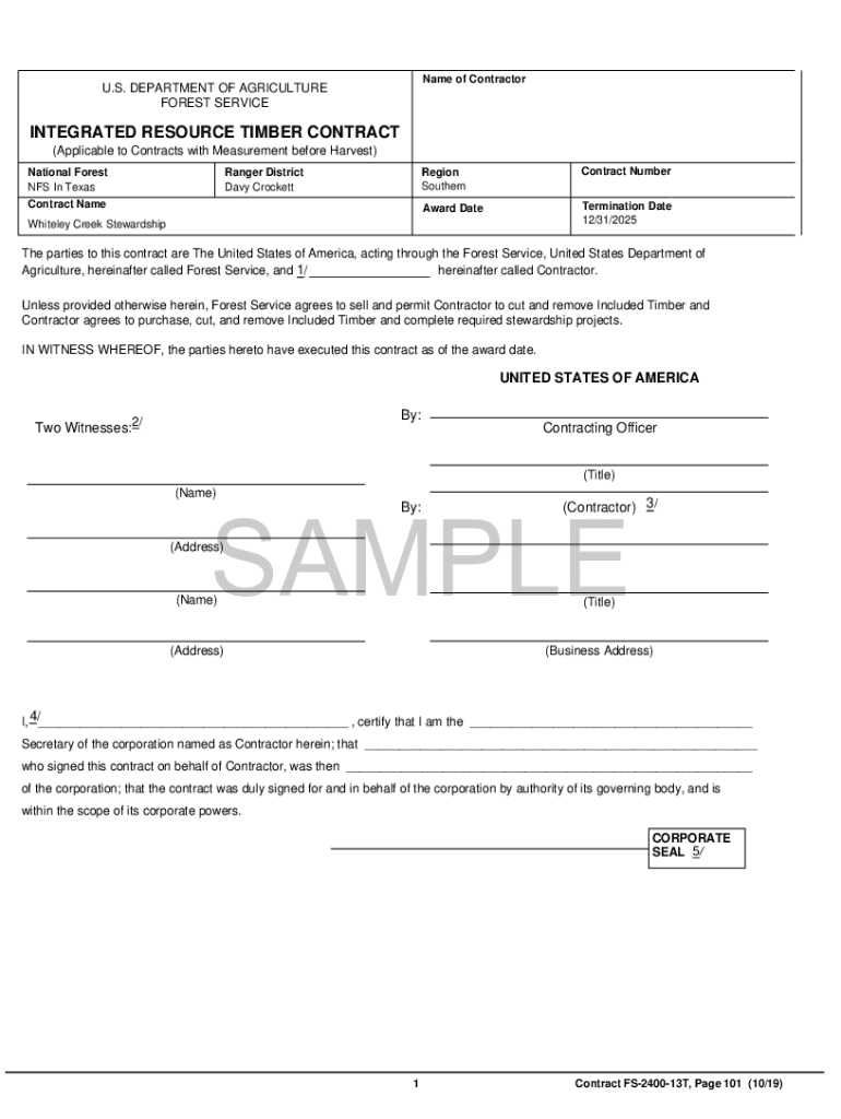 Fillable Online 2022 Forest Service Seasonal Position Outreach - fs ...