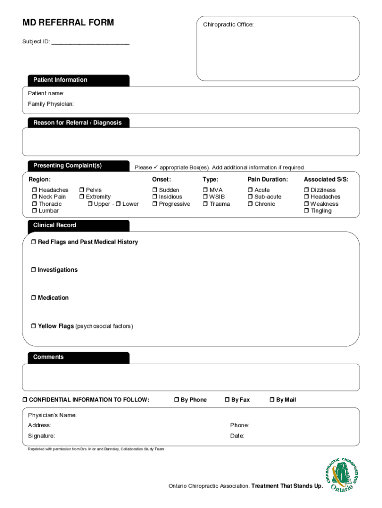Fillable Online files chiropractic on Standard Prior Authorization ...