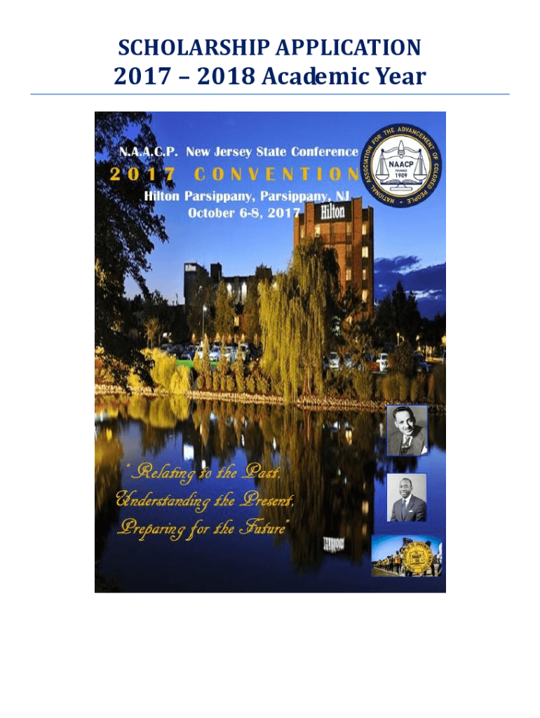 Fillable Online www.njscconvention.orgscholarshipScholarshipNJSC NAACP ...