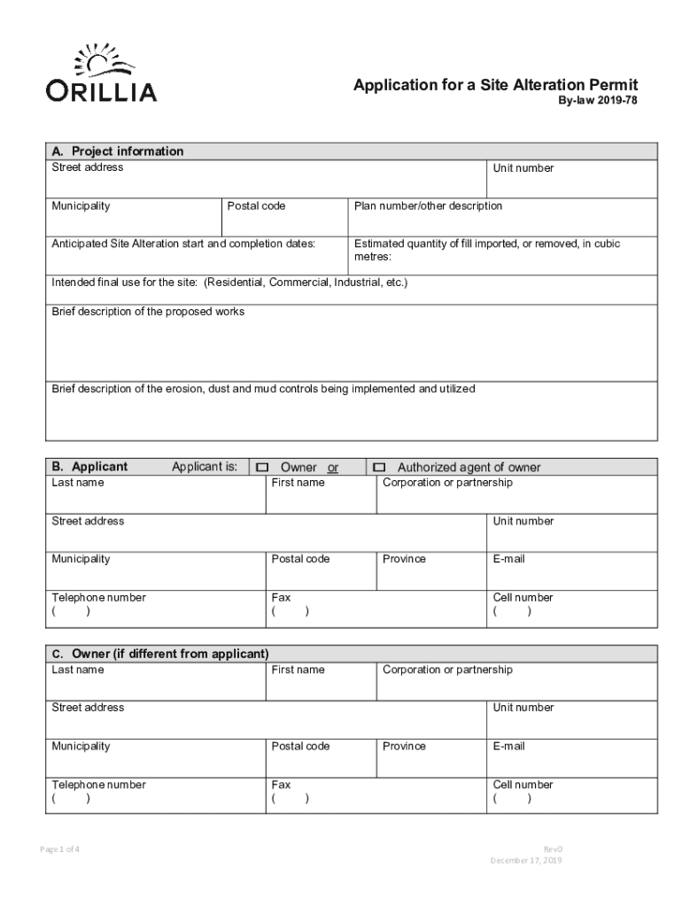 Fillable Online Fill Permit Application Fax Email Print - pdfFiller