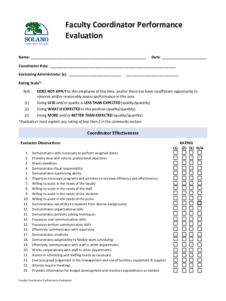 Fillable Online uwosh.edufaculty-annual-performance-evaluationFaculty ...