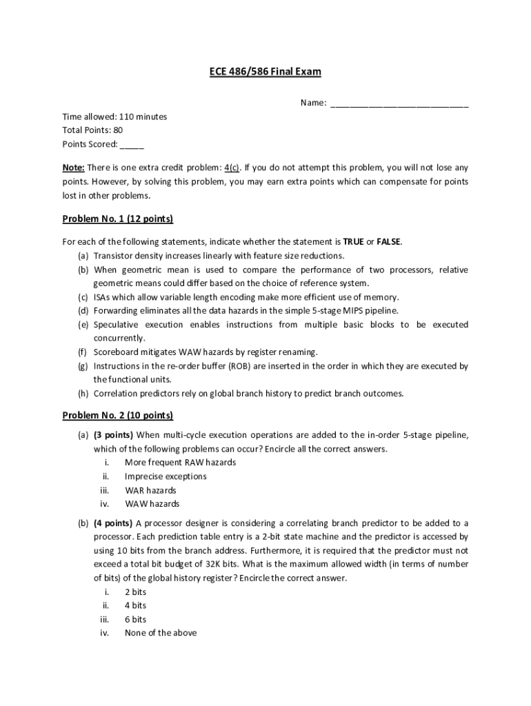 Fillable Online web cecs pdx ECE 486/586 Final Exam - Creating Web Pages in your Account Fax ...