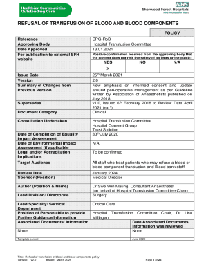 Fillable Online www.sfh-tr.nhs.ukmedia12581REFUSAL OF TRANSFUSION OF ...