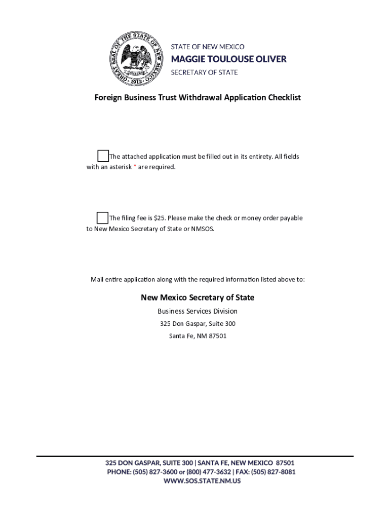 Fillable Online Foreign Trust Reporting Requirements and Tax ...