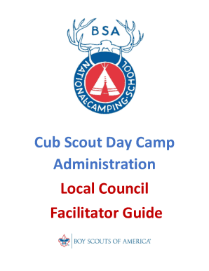 Fillable Online www.scouting.orgwp-contentuploadsCub Scout Day Camp Administration Local Council ...