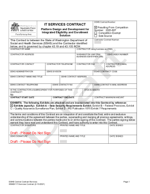 Fillable Online 2223-807 Attachment A Sample Contract.pdf Fax Email ...