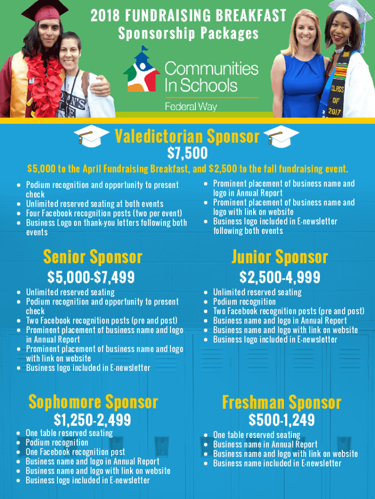 Fillable Online www.imaginecm.orgbreakfastsponsorformFundraising ...