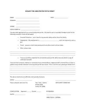 Fillable Online Nys pistol permit application pdf - nkiy.kiss918.shop ...