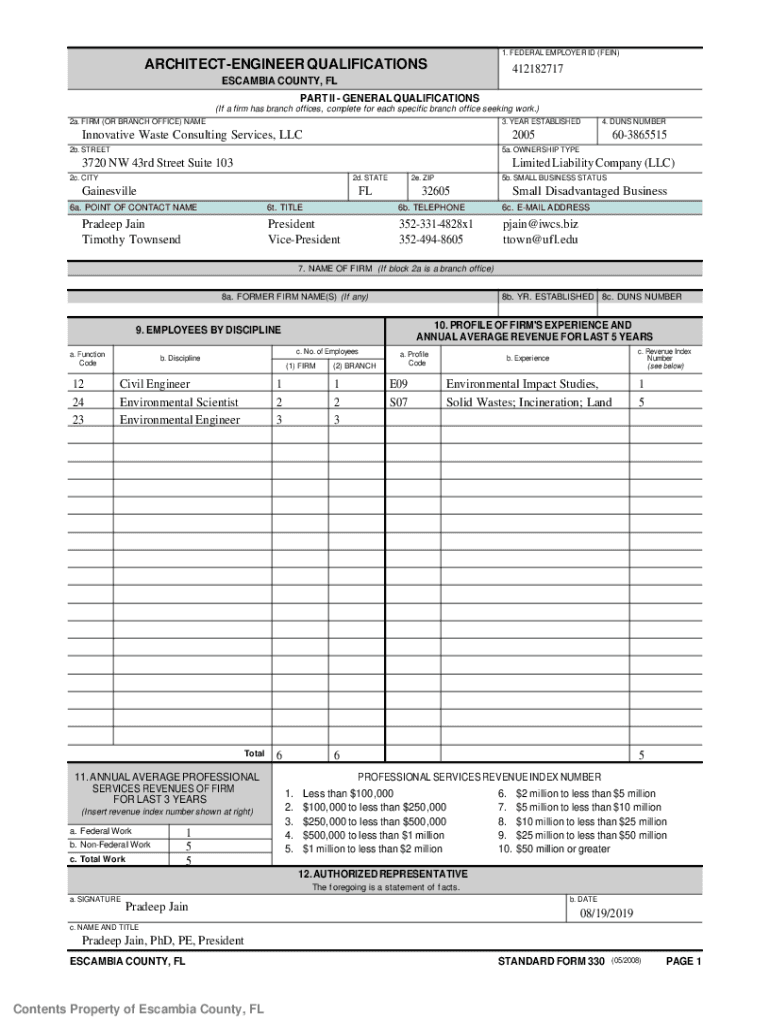 Fillable Online submittals.myescambia.com forms 592223174ARCHITECT ...