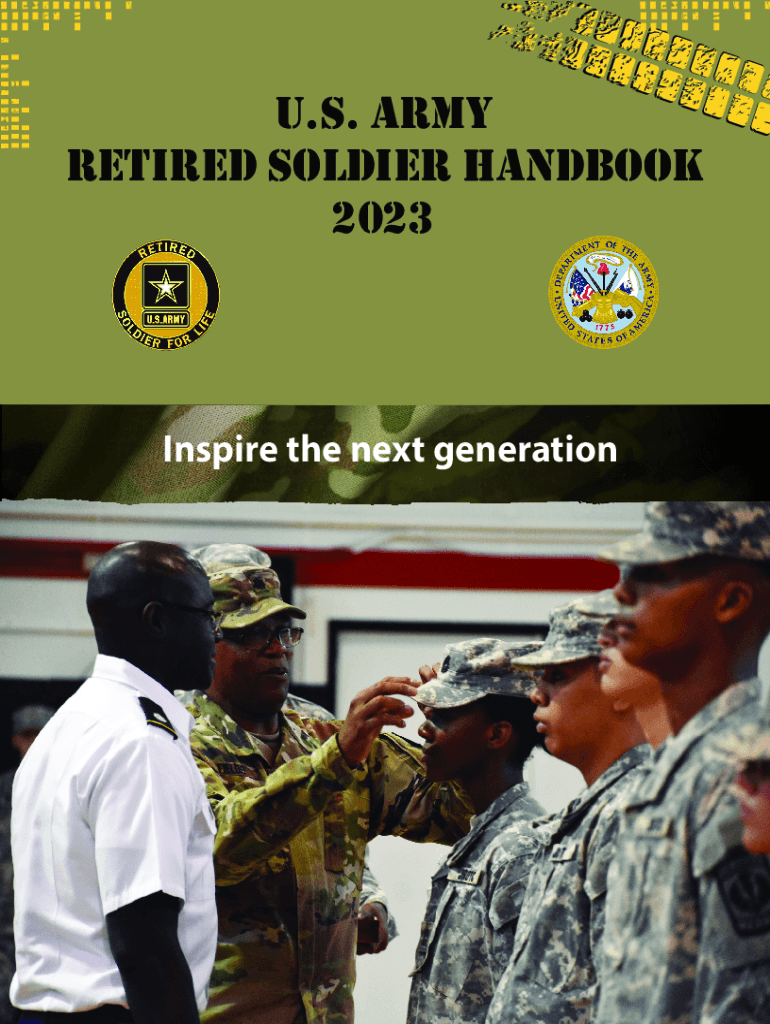 Fillable Online US Army Retired Soldier Handbook Fax Email Print ...