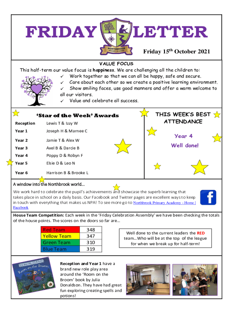 Fillable Online FRIDAY LETTER - Schudio Fax Email Print - pdfFiller