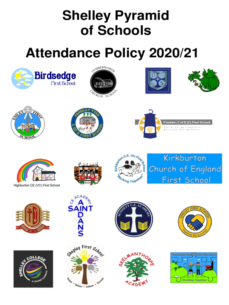 Fillable Online The Shelley Pyramid School Attendance Policy - Schudio ...