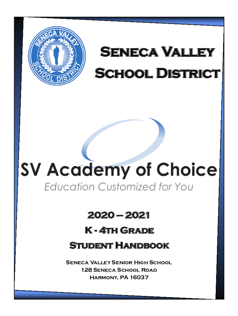 Fillable Online Seneca Valley Senior High School / Overview Fax Email ...