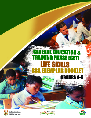 Fillable Online www.education.gov.zaSBAExemplarsSchool Based Assessment ...