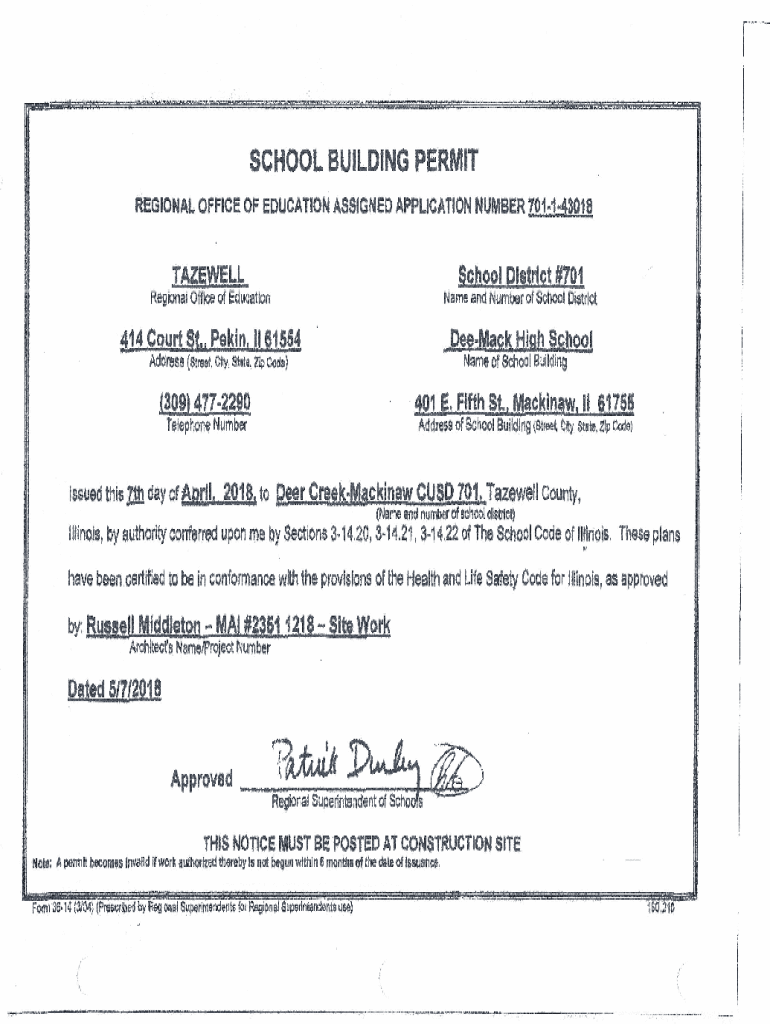 Fillable Online school building permit - SCHOOLinSITES Fax Email Print ...