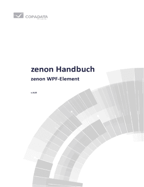 Fillable Online zenon WPF-Element - Copa-Data Fax Email Print - pdfFiller