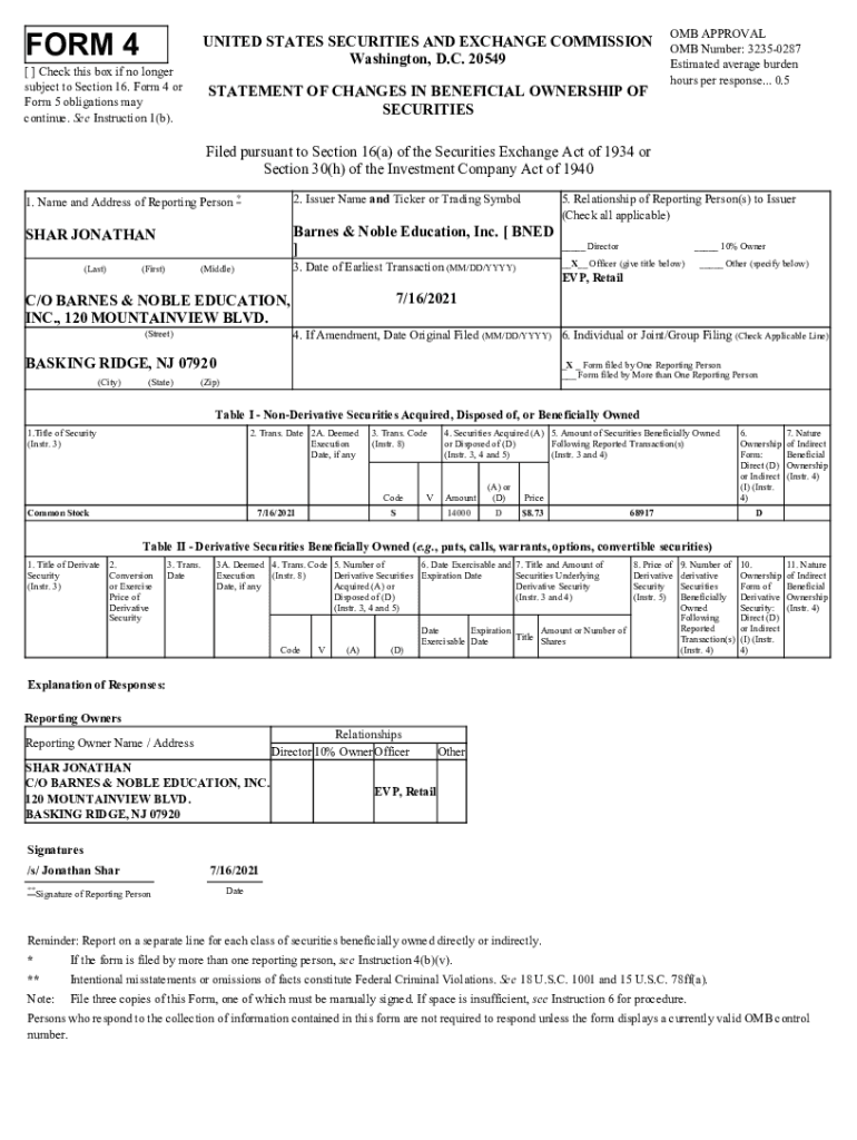 Fillable Online SHAR JONATHAN Fax Email Print - pdfFiller