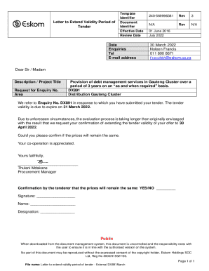 Fillable Online www.etenders.gov.zahomeDownloadTemplate 240-569996381 Rev 3 Identifier Letter to ...