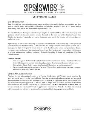 Fillable Online Welcome New Vendor Packet - Safeway Inc. Fax Email ...