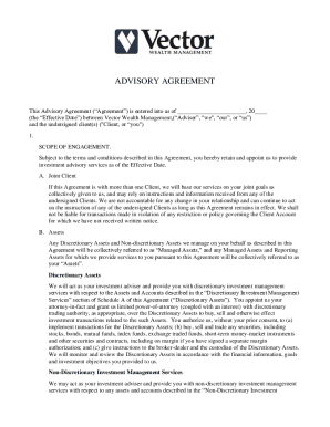 Fillable Online www.sample.netagreementadvisory-agreement36+ SAMPLE ...