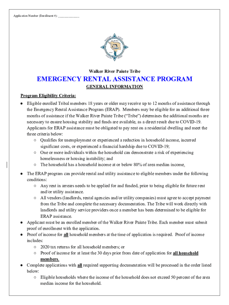 Fillable Online State Rental Assistance Program - Government of New ...