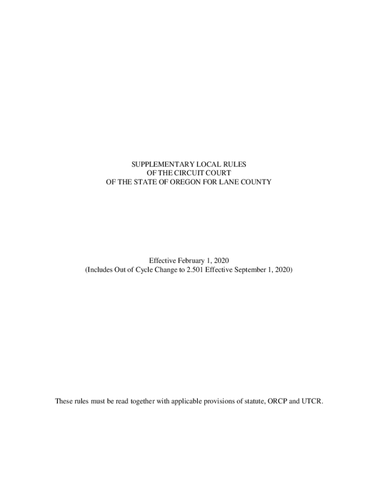 Fillable Online Oregon Judicial Department : Rules : Going to Court : State of Oregon Fax Email ...