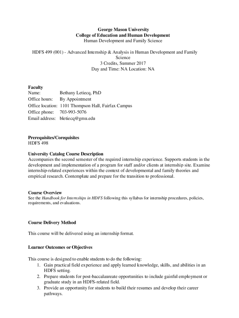 Fillable Online cehd gmu education.gmu.eduassetsdocsGeorge Mason ...