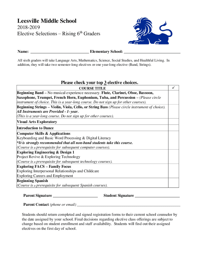 Fillable Online www.coursehero.comfile76903015Rising 6th Grade - 17-18 ...