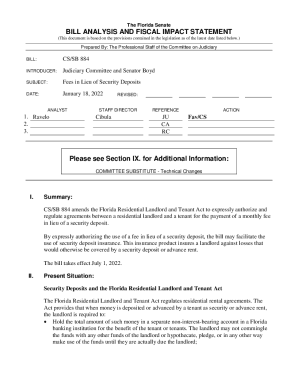 Fillable Online docslib.orgdoc763218BILL ANALYSIS and FISCAL IMPACT ...