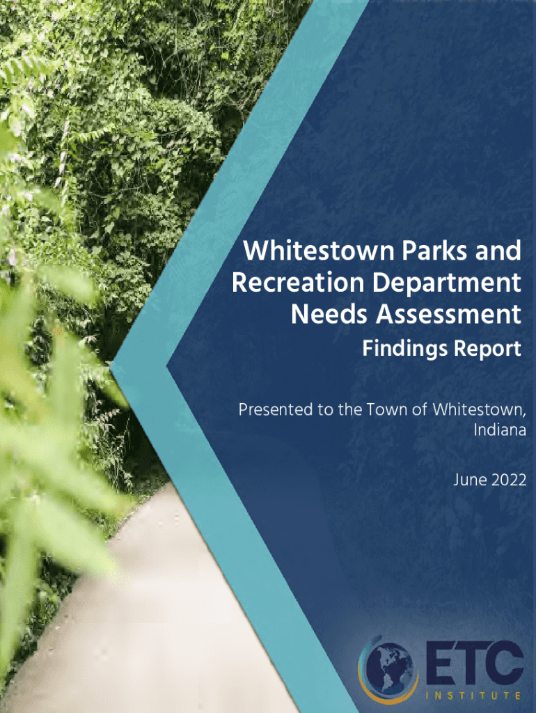 Fillable Online whitestown in Whitestown Parks and Recreation ...